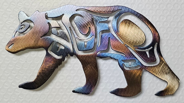 FN Blue Torched Bear - Tsain-ko Native Gift Shop