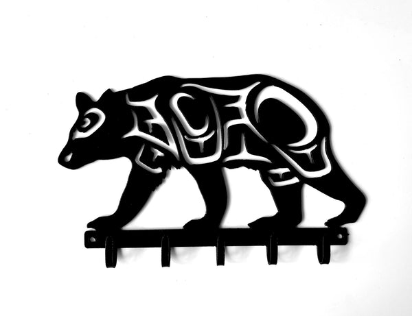 FN Bear Key Hook - Tsain-ko Native Gift Shop