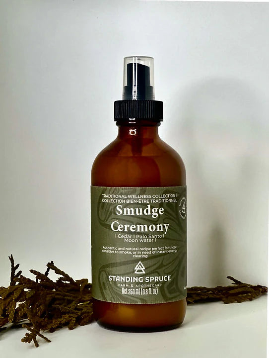 SMUDGE CEREMONY SACRED BLESSING SPRAY | 4 OZ - Tsain-ko Native Gift Shop