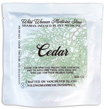 Cedar Bath Salts - Tsain-ko Native Gift Shop