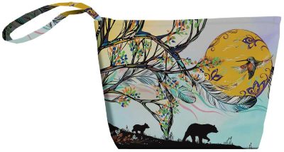 Guidance Small Zip Tote - Tsain-ko Native Gift Shop